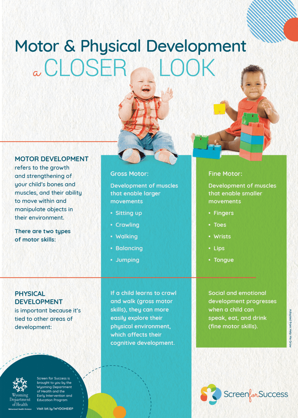 A Closer Look at Motor & Physical Development | One Before Two
