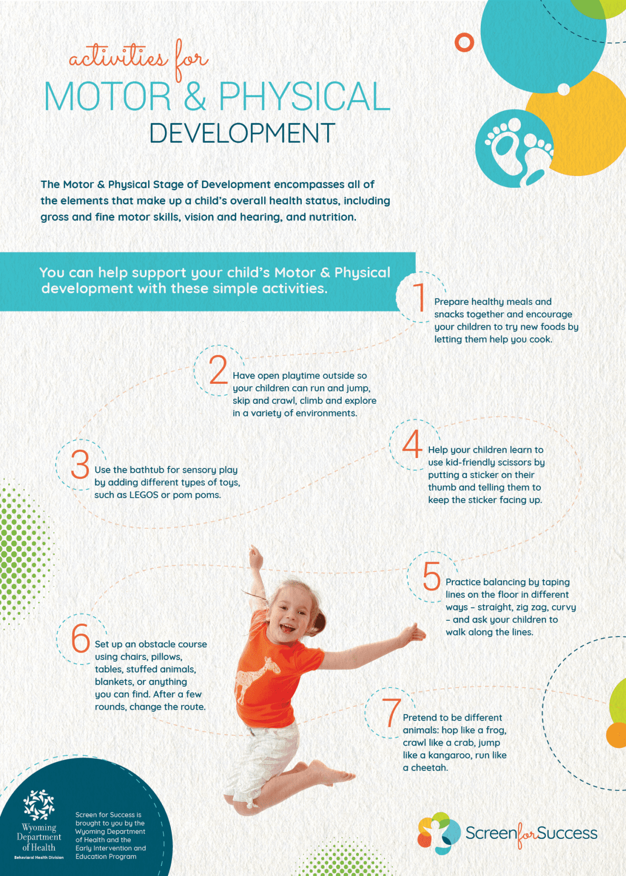Activities for Motor & Physical Development | One Before Two